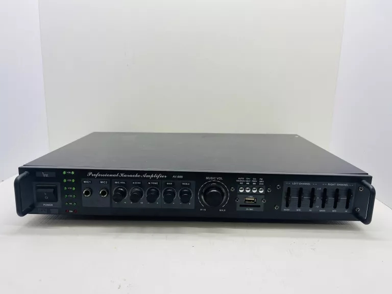 WZMACNIACZ VOICE KRAFT VK AV 688 KARAOKE USB SD - 14785878574 - oficjalne archiwum Allegro