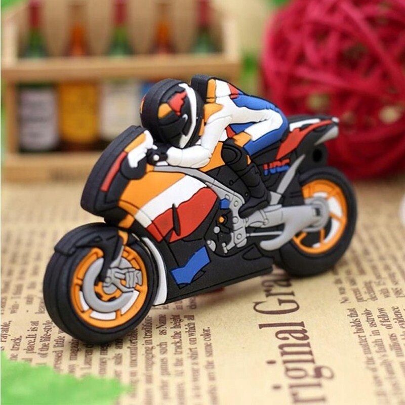 Pendrive Motorcycle Cartoon Flash Memory Card - 12961860922 - oficjalne ...