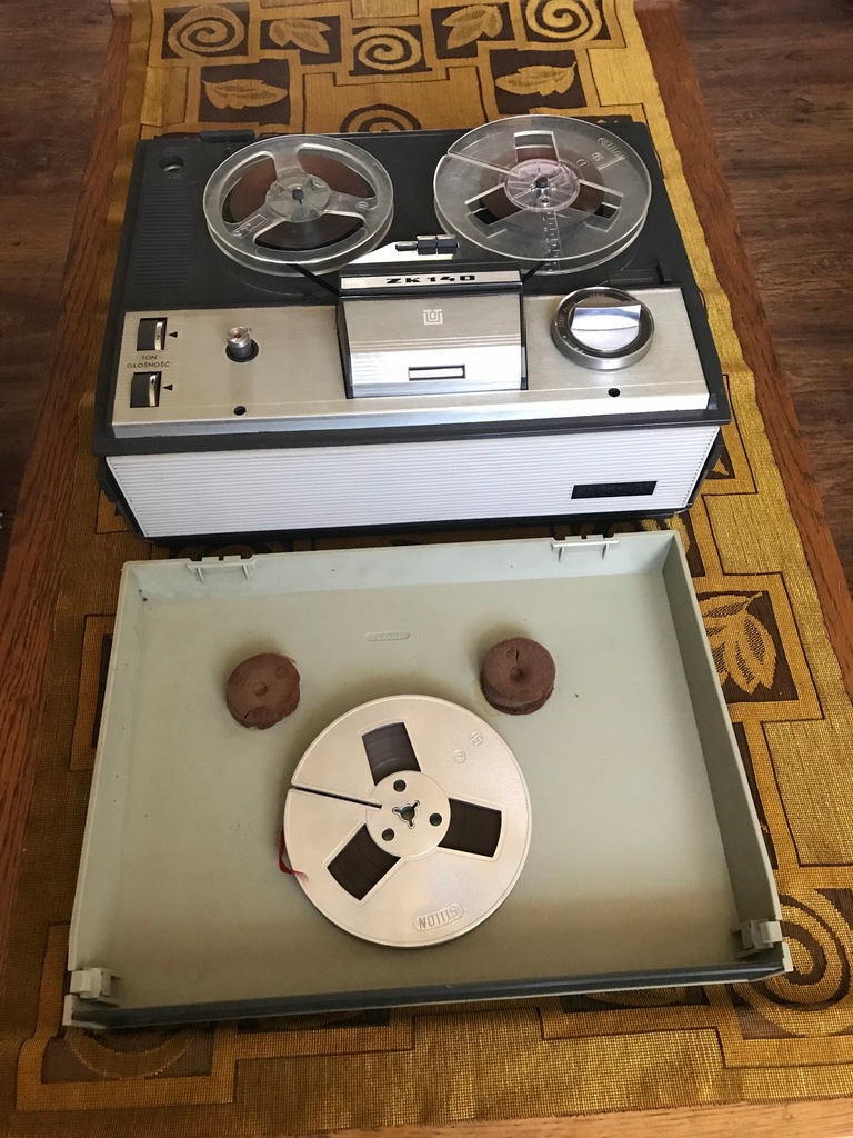 Magnetofon szpulowy Unitra ZK 140, nowe paski - 10471420922 - oficjalne ...