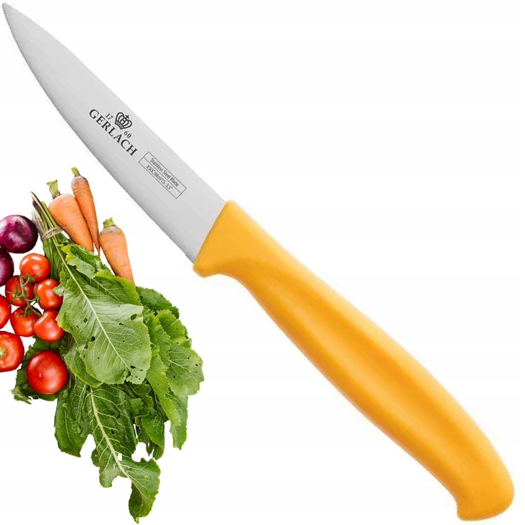 GERLACH NÓŻ DO WARZYW 3,5" 8,6CM SMART ZÓŁTY - 12623131922 - oficjalne ...