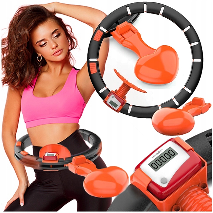 INTELIGENTNE HULA HOP Z OBCIĄŻENIEM ODCHUDZAJĄCE - 14225644973 ...