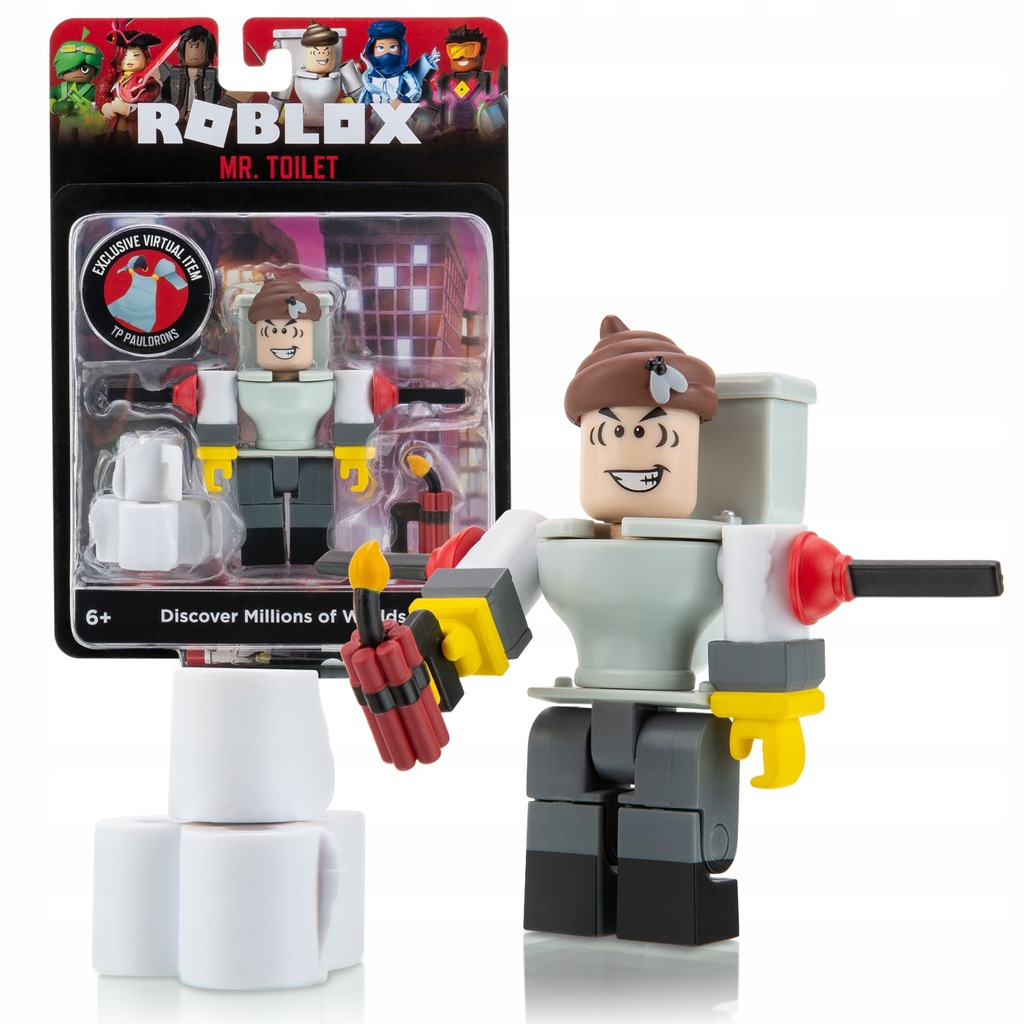 Roblox Figurka Mr. Toilet RBL0391 - 12008558313 - oficjalne archiwum ...