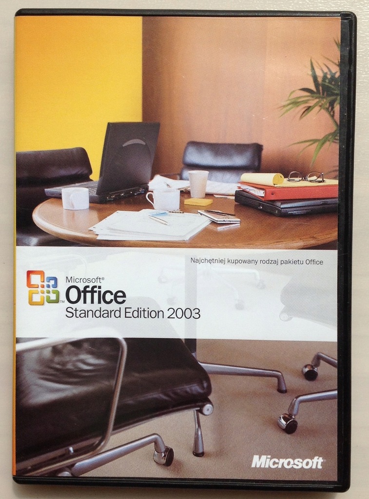 Ms Office 2003 BOX PL Oryginał - 12364804139 - oficjalne archiwum Allegro