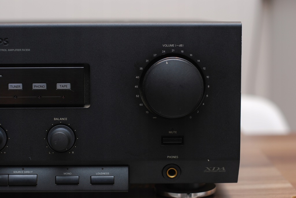 WZMACNIACZ STEREO PHILIPS FA 950 NAJWYŻSZY MODEL - 7911460291 ...