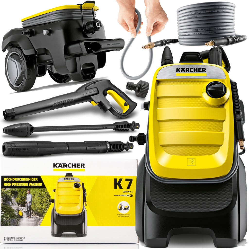 Myjka ciśnieniowa Kärcher K7 Compact 180bar OUTLET - 13656762223 ...