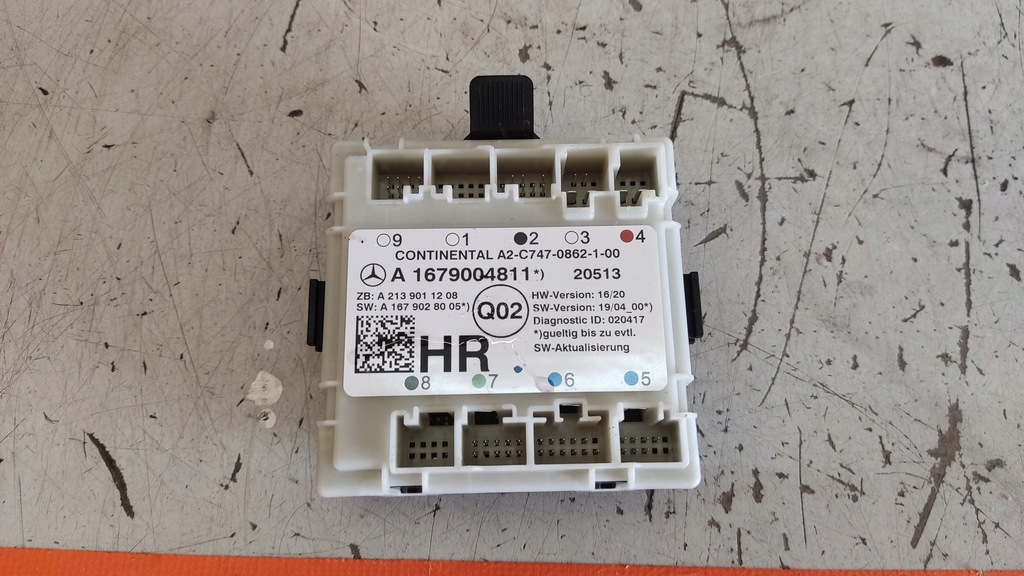 MERCEDES W205 MODUŁ DRZWI A1679004811 - 13450829863 - oficjalne ...