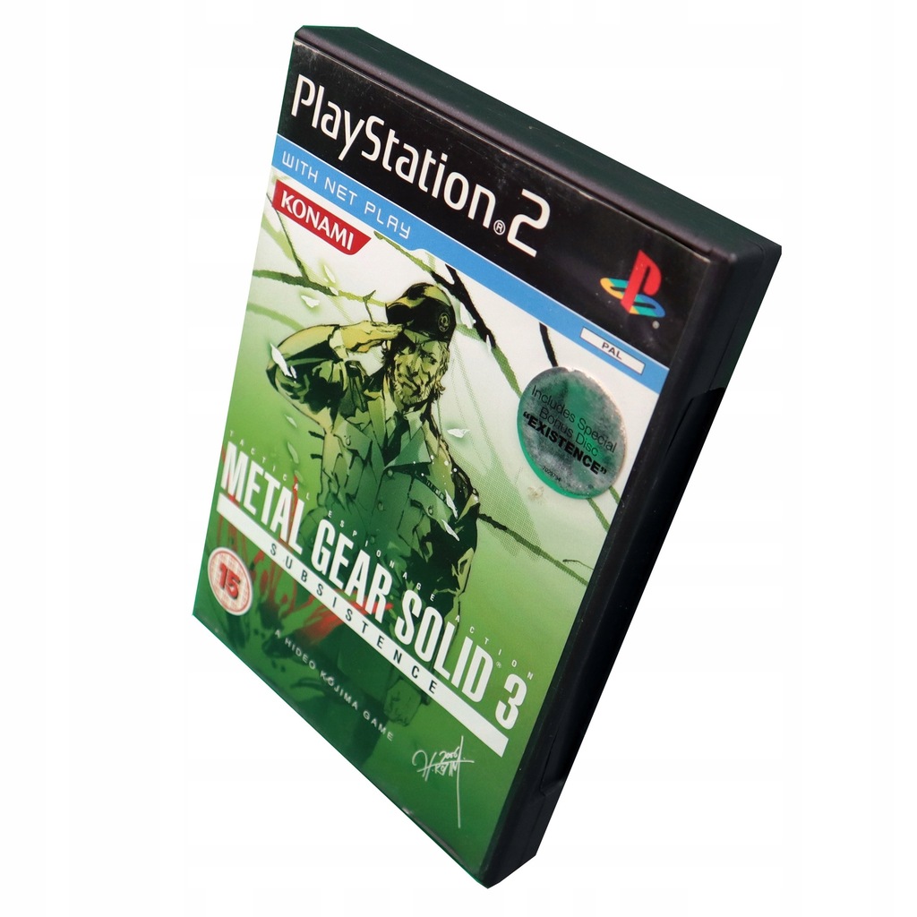METAL GEAR SOLID 3 SUBSISTENCE - PlayStation 2 PS2 - 13597214822 ...