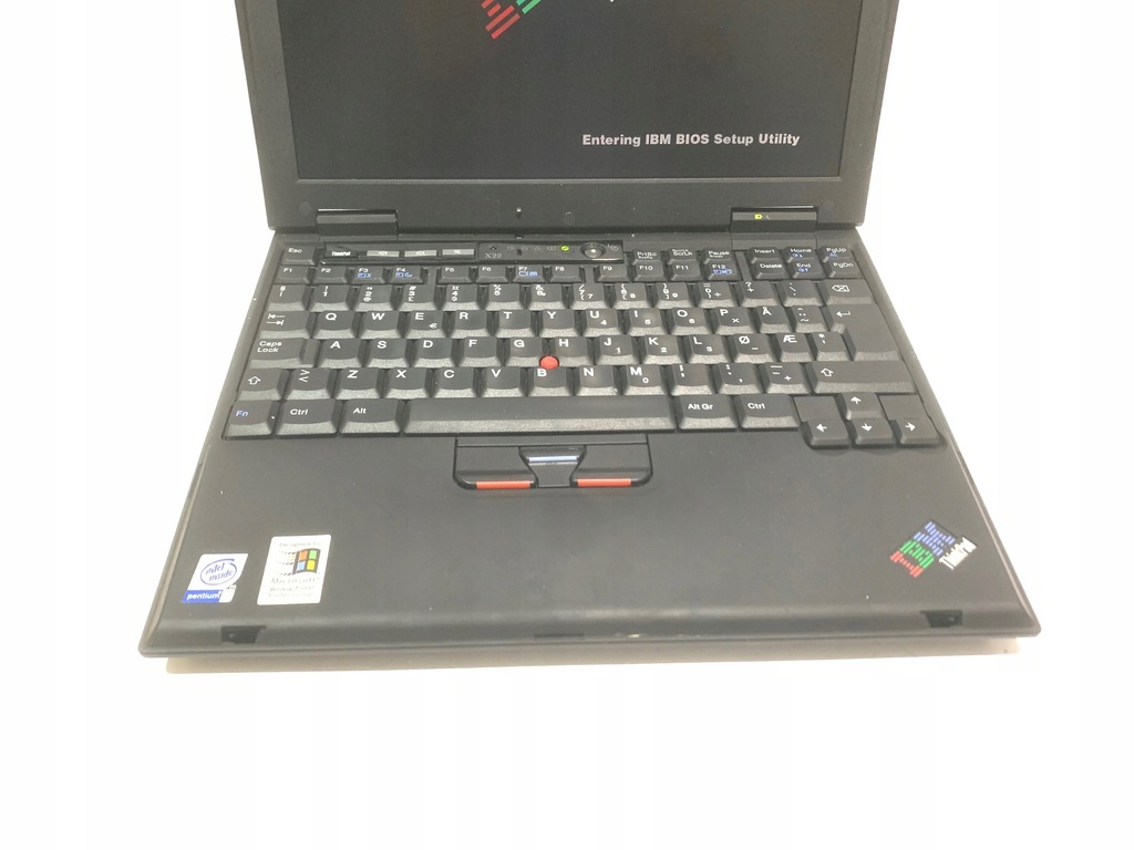 Laptop IBM THINKPAD X22 PENTIUM III 800 384MB #14 - 9086560591 ...