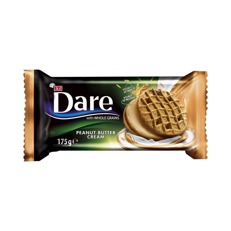 Ciastka Dare Peanut Butter Cream 175g Eti - 12585837414 - oficjalne ...