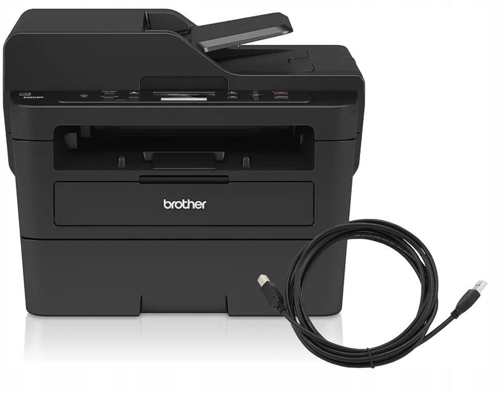 Drukarka skaner Brother DCP-L2552DN + Kabel USB - 12640552249 ...