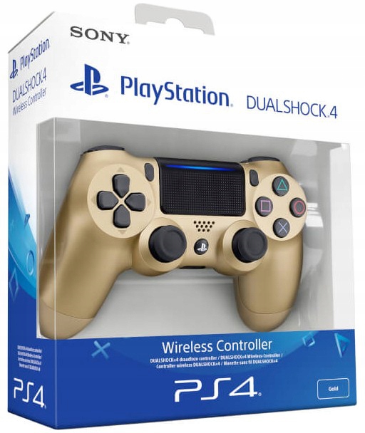 SONY DUALSHOCK 4 V2 GOLD PAD ZŁOTY PS4 NOWY - 8784690867 - oficjalne ...