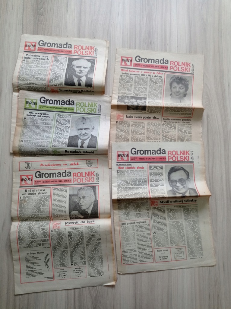 Magazyn Gromada Rolnik Polski, 1988 - 12803088182 - oficjalne archiwum ...