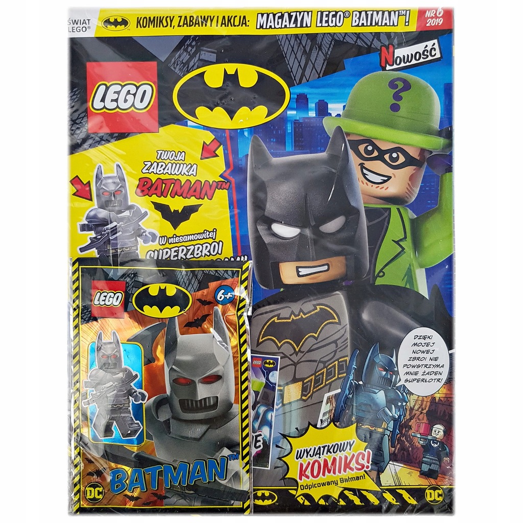 LEGO BATMAN 6/2019 + FIGURKA BATMANA (sh528) - 12612716319 - oficjalne ...