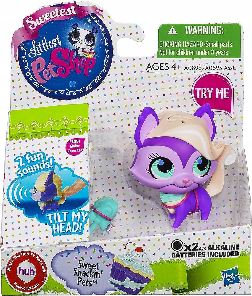 LITTLEST PET SHOP ZABAWNE ODGŁOSY KOTEK LPS A0896 - 14081436006 ...