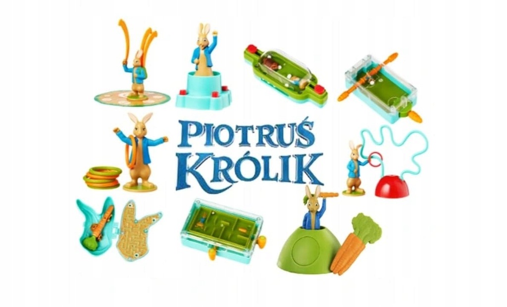 Zestaw Gier Piotruś Królik Gra Zręcznościowa - 9987284646 - oficjalne ...