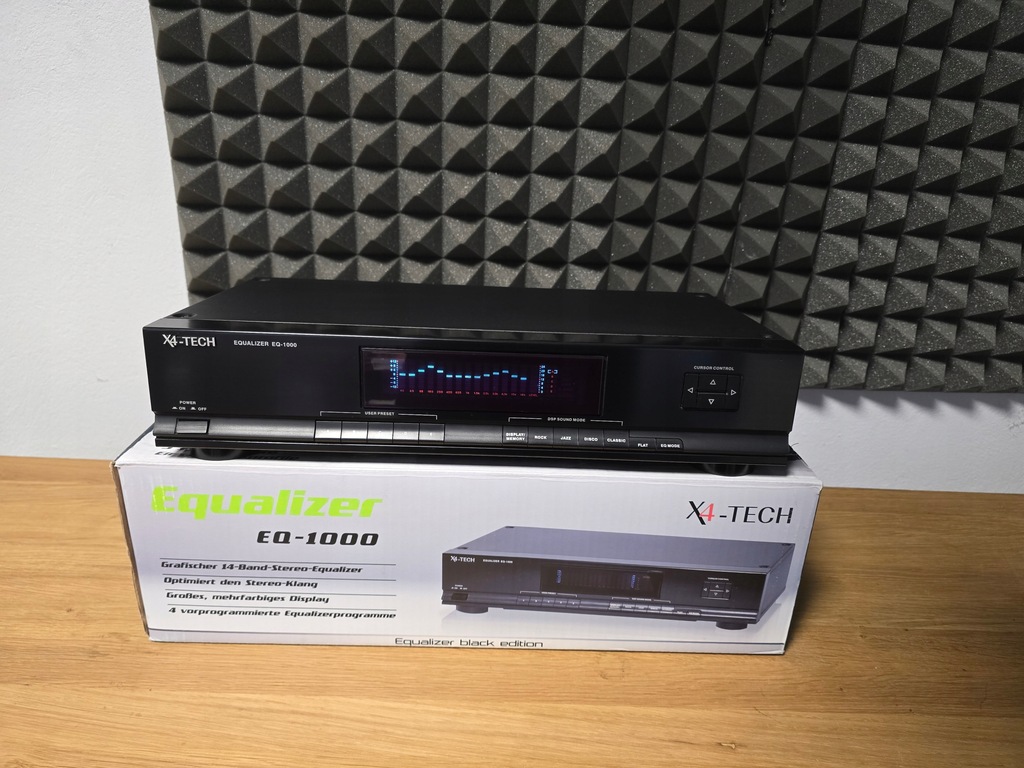 X4-TECH EQ-1000 korektor graficzny - 17556326737 - oficjalne archiwum Allegro