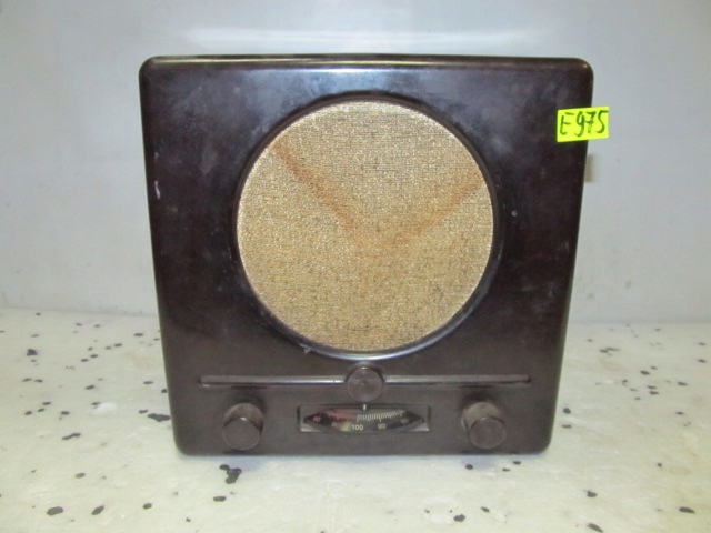 RADIO LAMPOWE LORENZ DEUTCHER KLEINEMPFANGEN 1938 - NR E975 ...