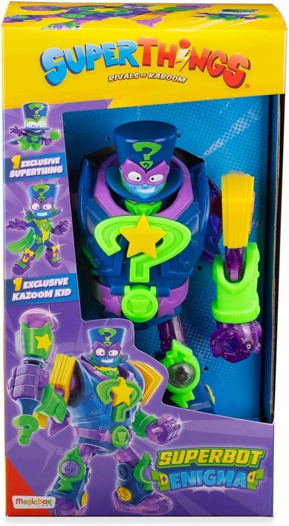 SUPERTHINGS ZINGS Superbot Enigma Robot - 13560394102 - oficjalne archiwum Allegro