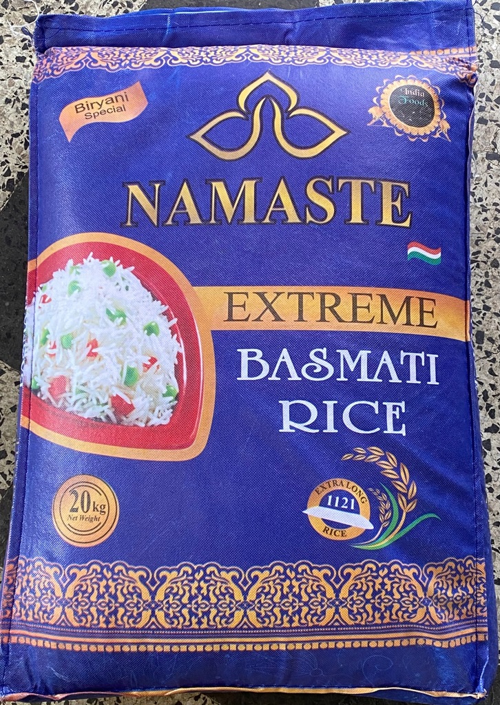 [IF] NAMASTE RICE 20KG INDYJSKI RYŻ BASMATI - 10533552282 - oficjalne ...