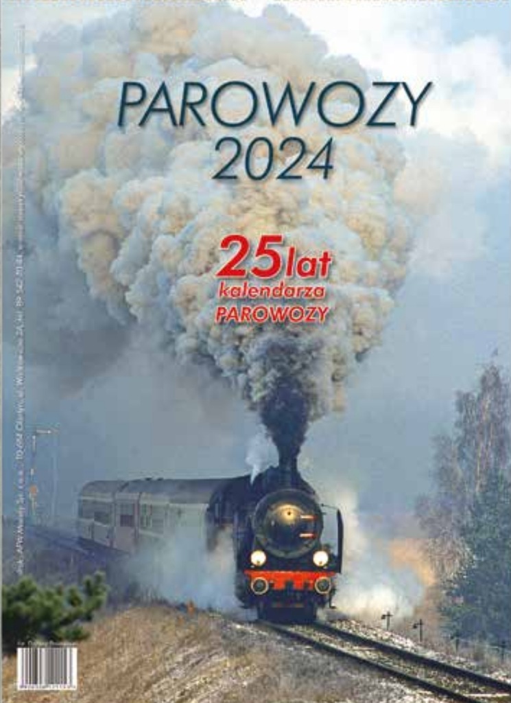 Kalendarz Parowozy 2024 - 14282740995 - oficjalne archiwum Allegro