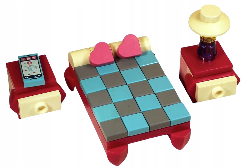 PO18 LEGO meble łóżko z szafkami NOWE - 16948582892 - oficjalne ...