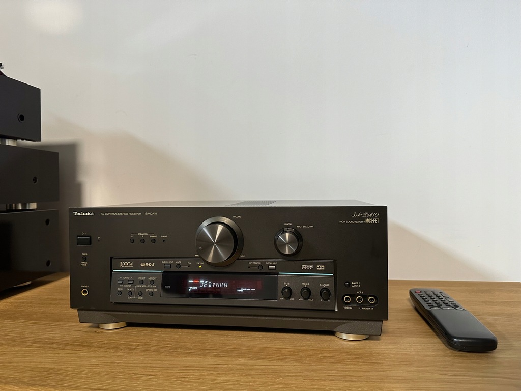 TECHNICS SA-DA10 AMPLITUNER TOPOWY DOSKONAŁY MODEL + ORYGINALNY PILOT ...