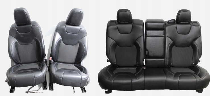 JEEP CHEROKEE KL 19- FOTELE KANAPA NIEBIESKA NIĆ - 12909393496 ...