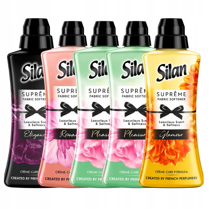 Silan Supreme Płyn do Płukania 5x1,2l (240 pr) MIX - 9243936290 ...