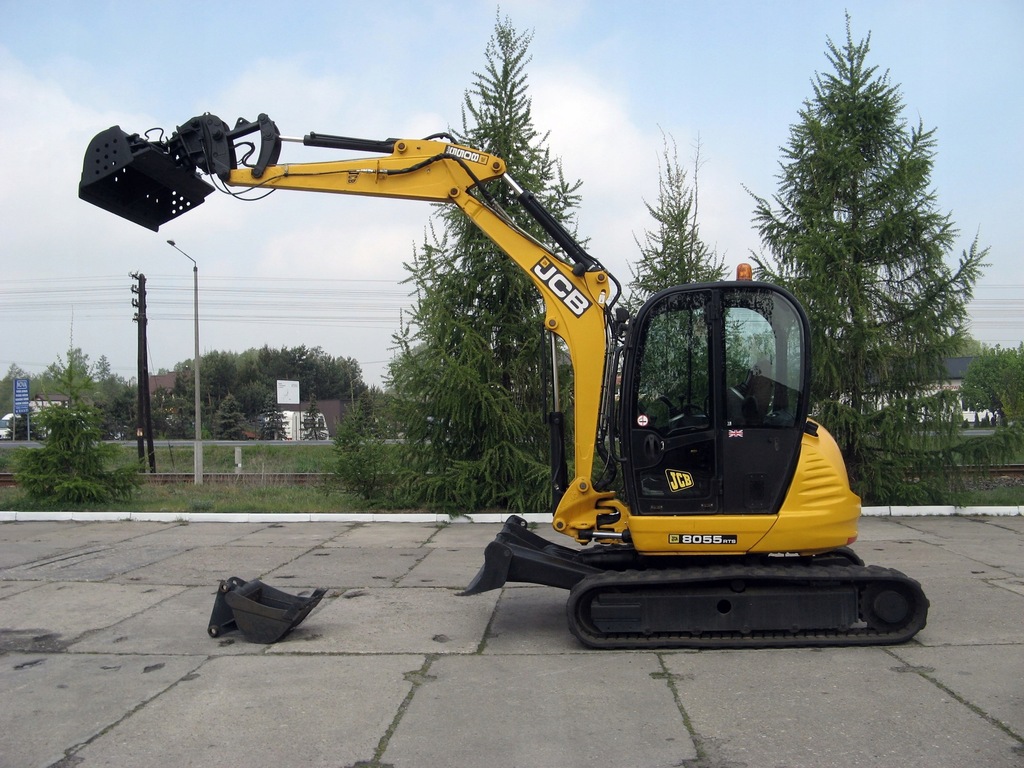 Koparka JCB 8055 RTS 2013r. - 8201970108 - oficjalne archiwum Allegro
