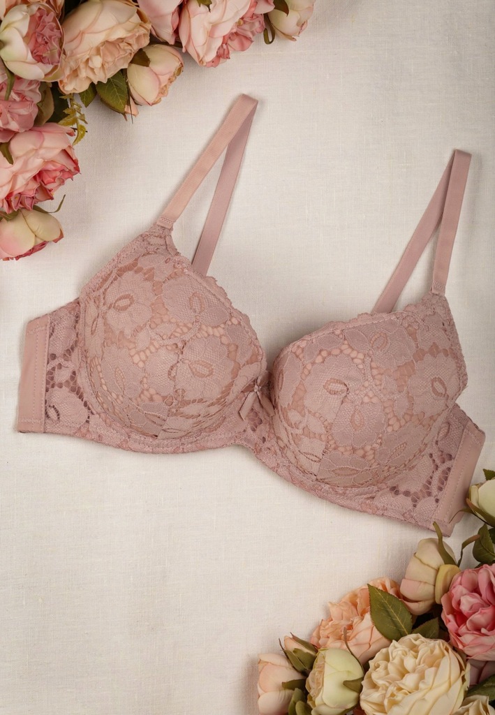 Renee Ciemnobeżowy Biustonosz damski 95C Full Cup - 13887833713 ...