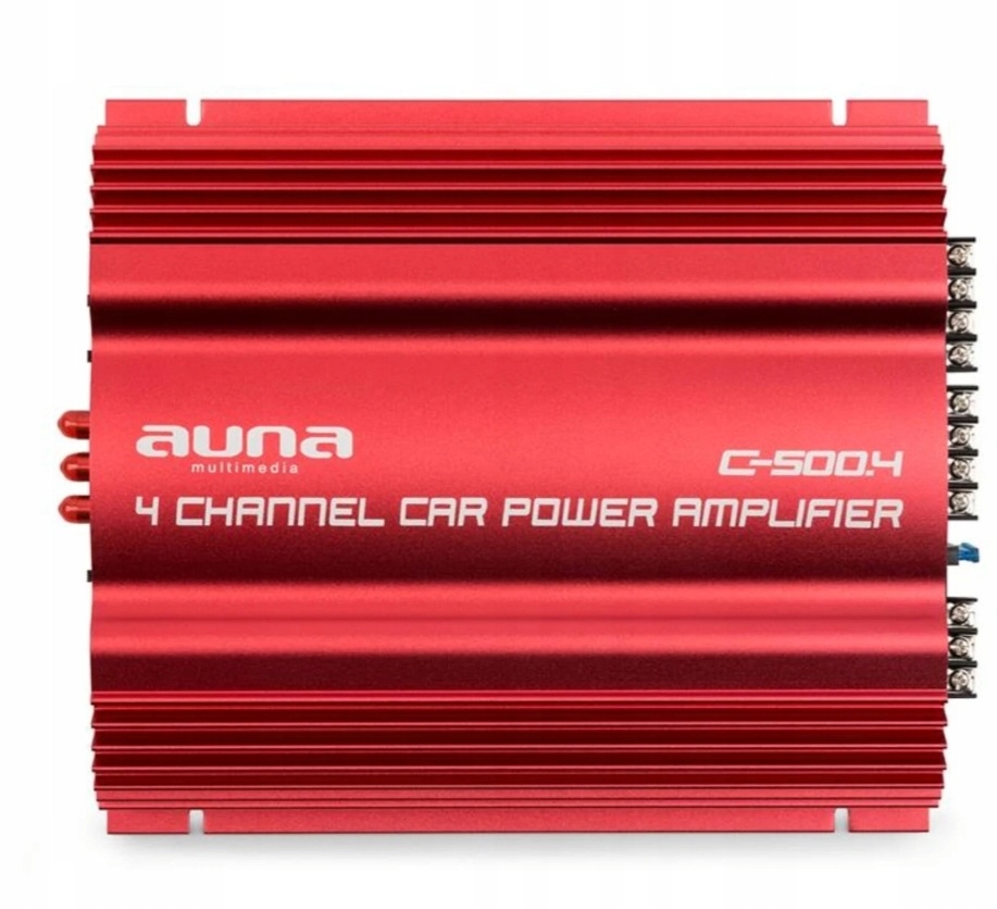 Wzmacniacz samochodowy 4-kanałowy Auna C500.4 - 12599014824 - oficjalne archiwum Allegro