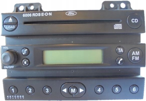 FORD FUSION RADIO 6006 RDS CD 2S61-18C815-HA KOD - 7826520912 ...