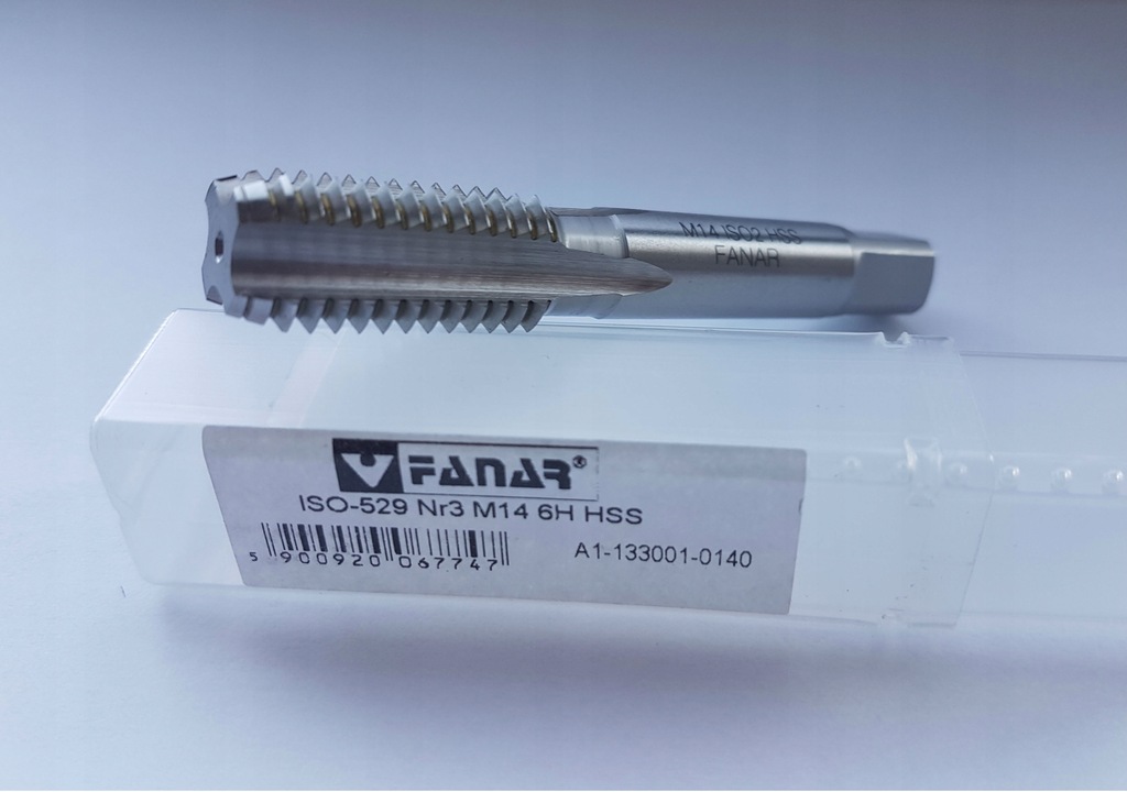 Nowy Gwintownik Fanar ISO-529 Nr3 M14 6H HSS - 10187689024 - oficjalne archiwum Allegro