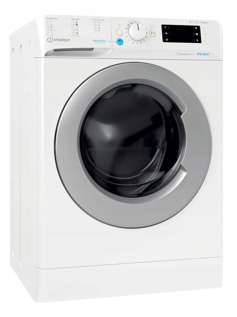 Купить INDESIT Стиральная машина с сушкой BDE 86435 9EWS: отзывы, фото ...