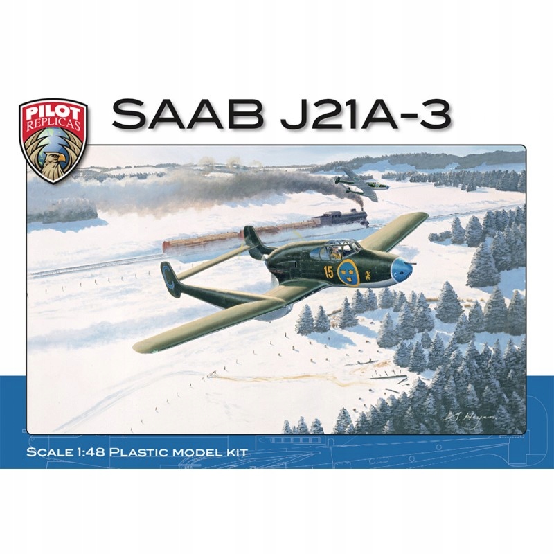 SAAB J21 A-3 Pilot Replicas 48A001 skala 1/48 - 12047186762 - oficjalne archiwum Allegro