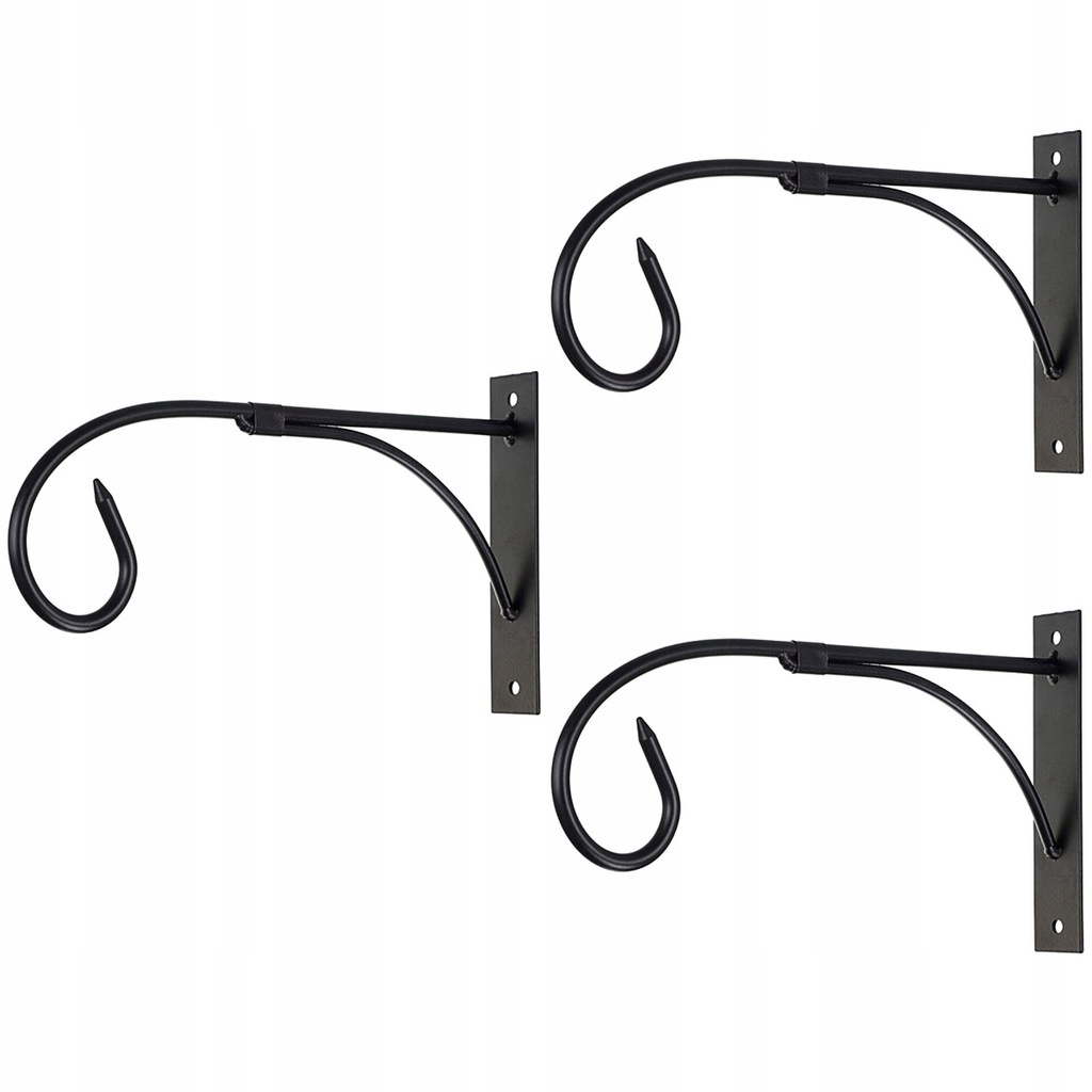Garden Wall Hooks Flower Pot Hook Plant Wall 3 PCS - 13365105732 ...