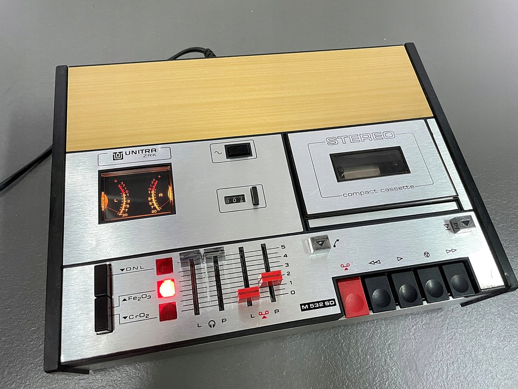 MAGNETOFON NA KASETY UNITRA M 532 SD - 12428050128 - oficjalne archiwum ...