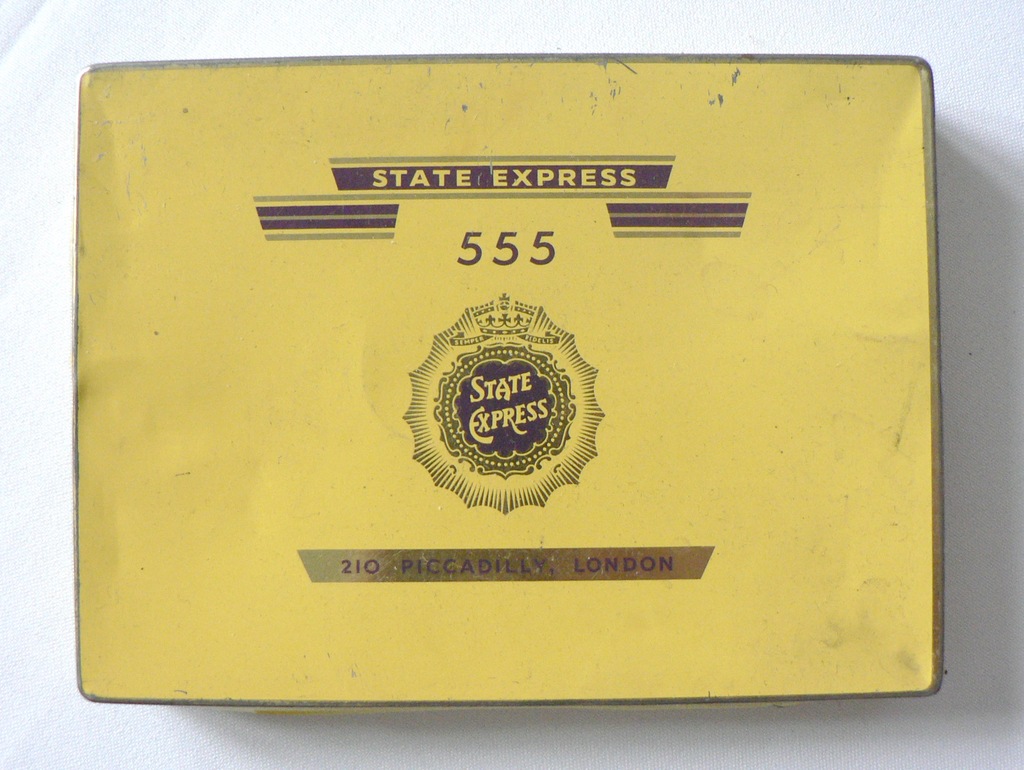 Pudełko po angielskich papierosach State Express - 12704876186 ...