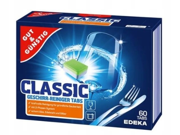 GG Power CLASSIC tabletki do zmywarki 60szt NIEMCY - 8713918286 ...