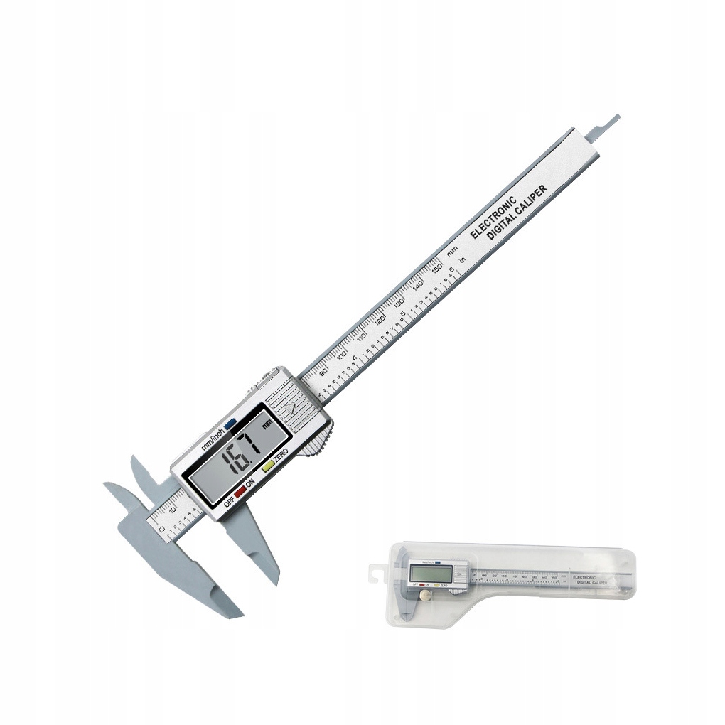 Digital Vernier Caliper LCD inch mm 0 01mm 0 001in - 13527443773 ...
