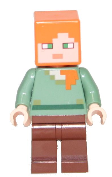 LEGO FIGURKA LUDZIK MINECRAFT - ALEX - 7131551468 - oficjalne archiwum ...
