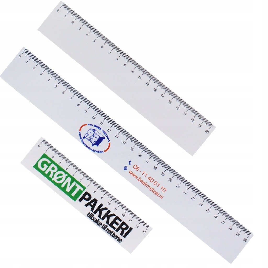 LINIJKA 3 SZTUKI ZESTAW LINIJKI 30CM 20CM 15CM - 12356610348 ...