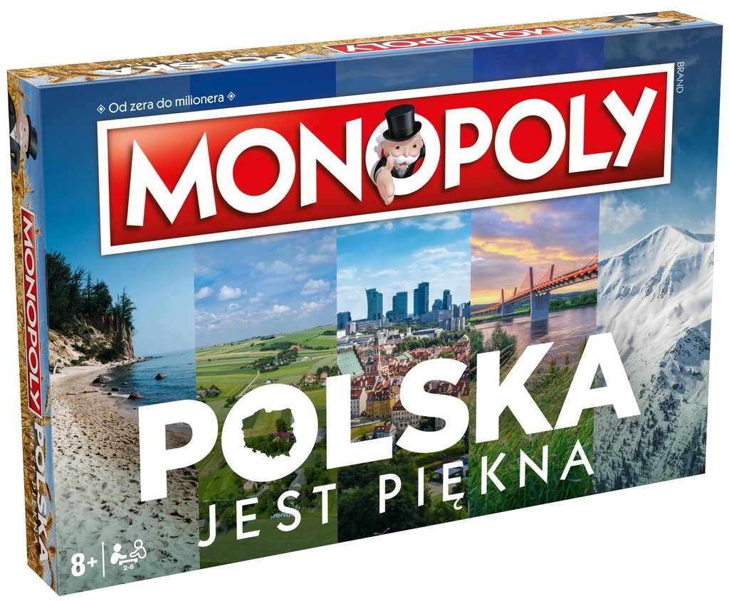 Gra Planszowa MONOPOLY Monopol Polska jest piękna - 12347620490 ...