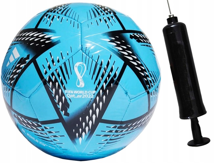 ADIDAS PIŁKA NOŻNA AL RIHLA CLUB H57785 5 + POMPKA - 12822152520 ...