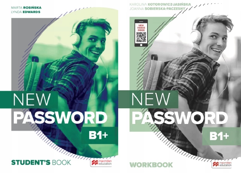 New Password B1+ Student's Book+Workbook Rosińska - 12493496542 - oficjalne archiwum Allegro