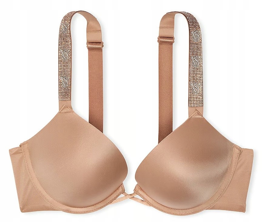 Biustonosz Victoria's Secret Bombshell 2xpush-up cyrkonie z logo 75B (34B) - 16830338784 ...