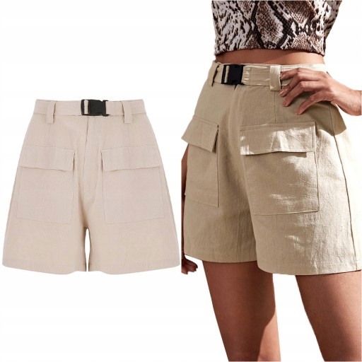 Damskie letnie krótkie spodnie Simplicity Casual N - 13662287200 ...