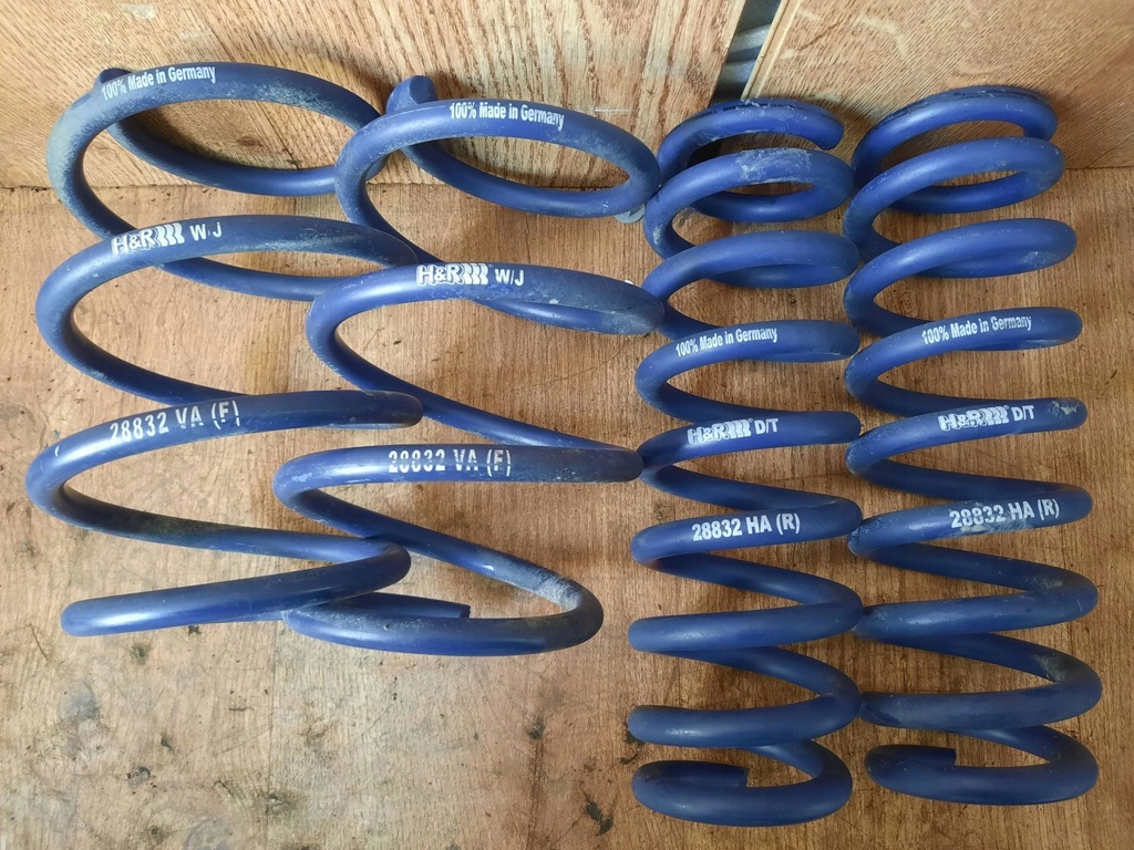 Sprężyny sportowe HR BMW F30 xDrive 28832 - 11073546661 - oficjalne ...