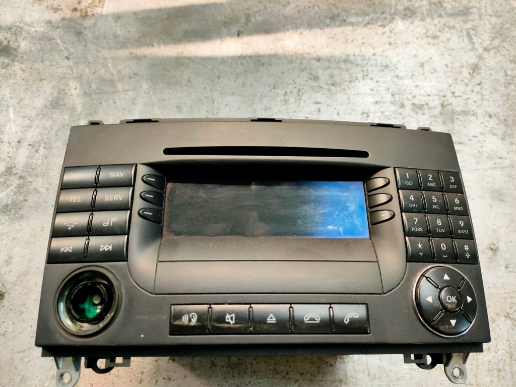RADIO CD NAWIGACJA MERCEDES W169 W245 A1698205089 - 13237814127 ...