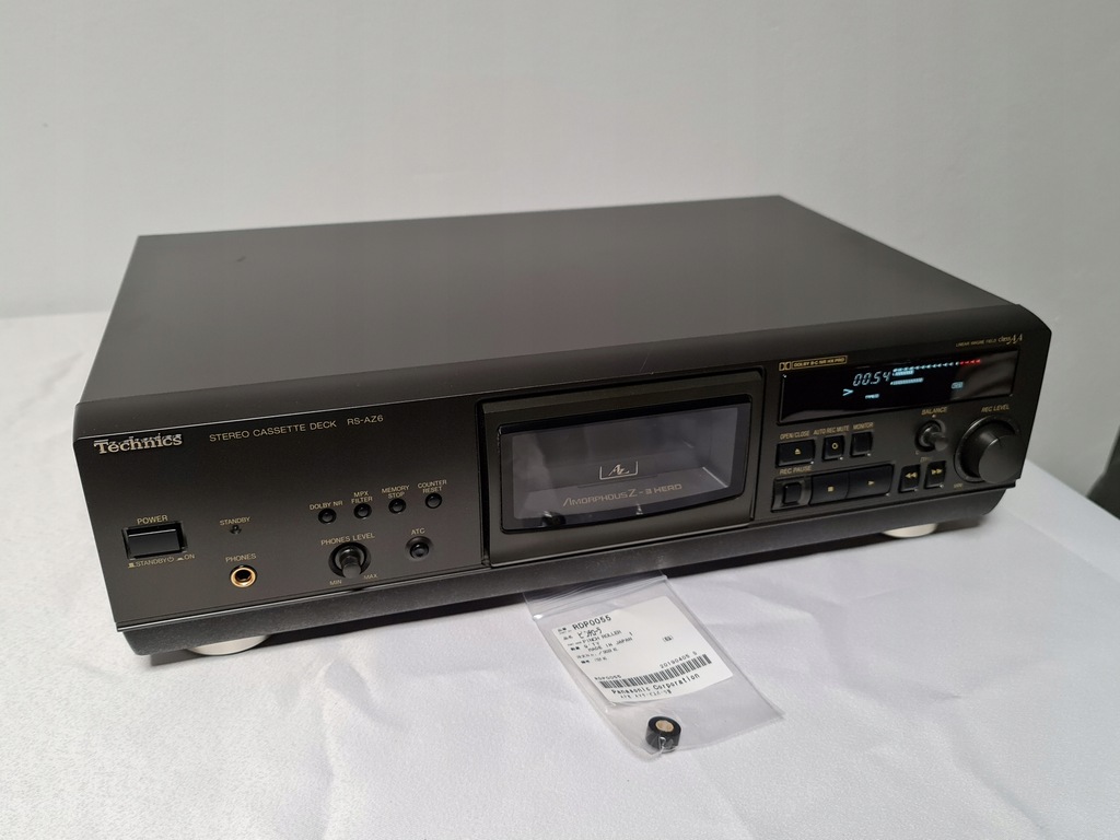 Technics RS-AZ6 Magnetofon kasetowy + nowa rolka. - 10006226662 - oficjalne archiwum Allegro